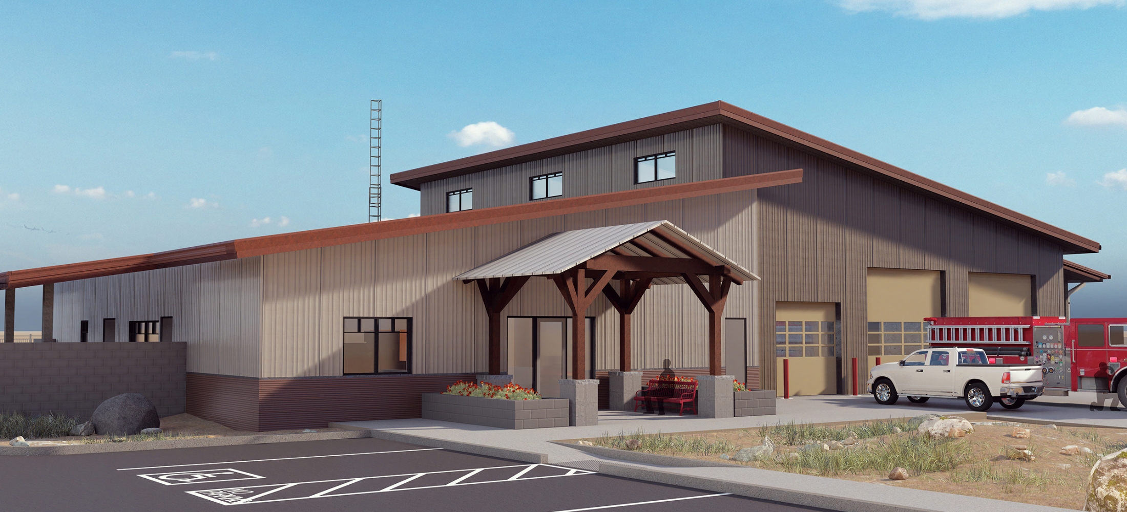 Wickenburg Ranch Fire Station – Arrington Watkins Architects